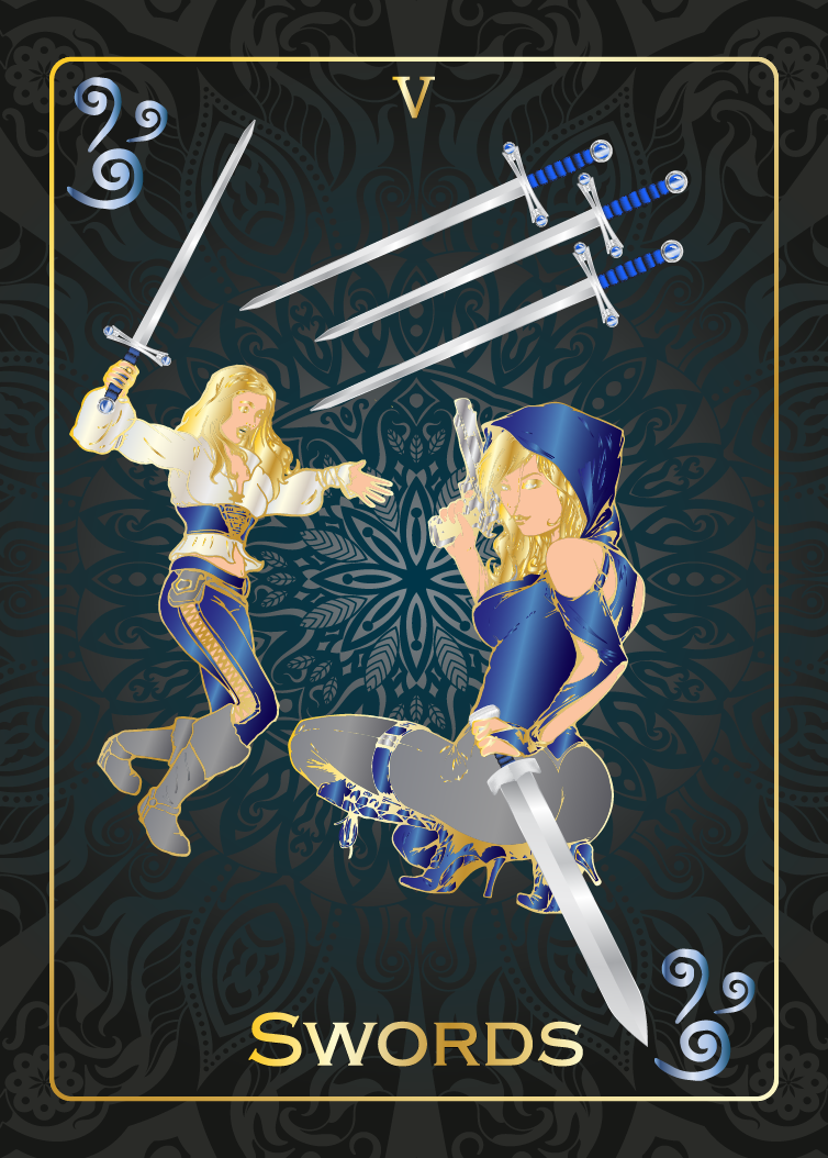 Five of Swords - Alainn Tarot